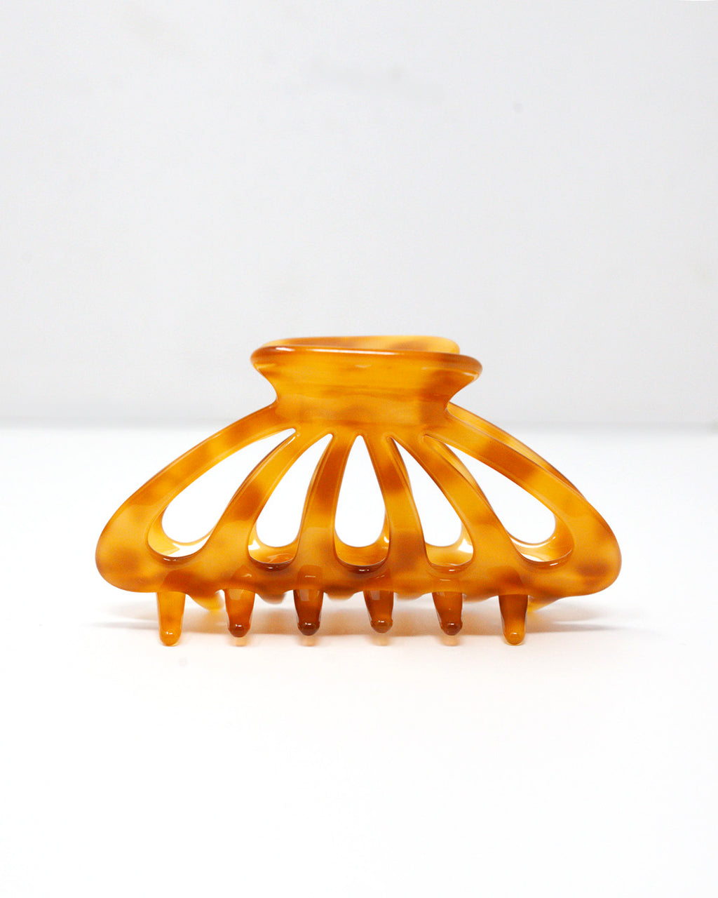 Burnt Orange Tortoise Hair Claw – Serei Swim